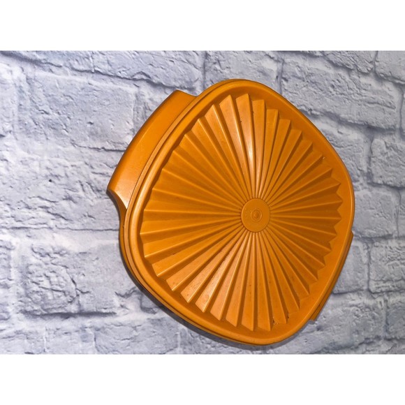 Tupperware | Kitchen | Vintage Tupperware Orange Storage Container With ...